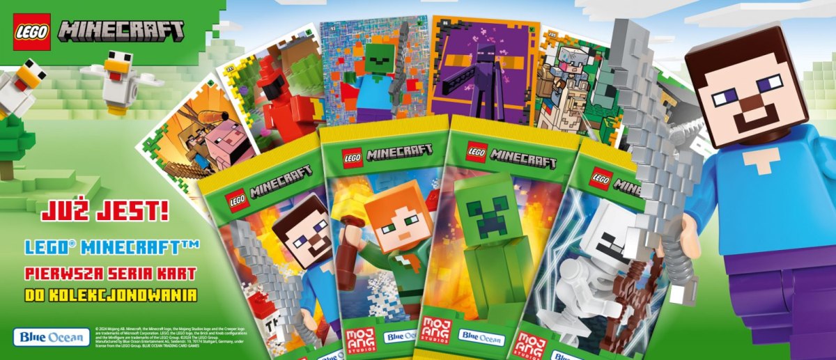 Ekoblister Karty Lego Minecraft Seria 1 | karteina.pl